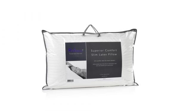 Relyon Natural Superior Comfort Slim Latex Pillow - Ready for Bed