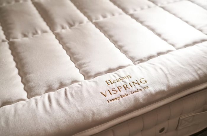 Vispring Heaven Topper - Ready for Bed
