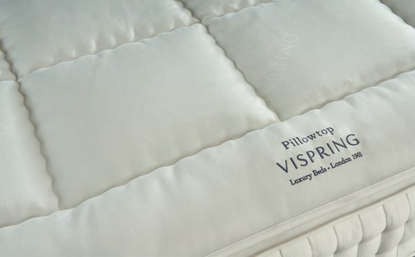 Vispring Pillowtop Topper - Ready for Bed