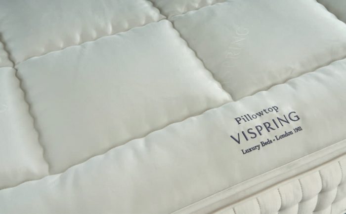 Vispring Pillowtop Topper - Ready for Bed