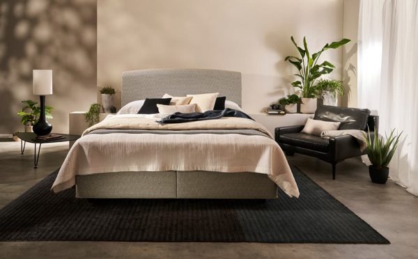 Vispring Herald Superb Divan Set With Prestige Divan Base - Ready for Bed