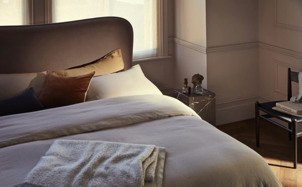 Vispring Lennox Headboard - Ready for Bed