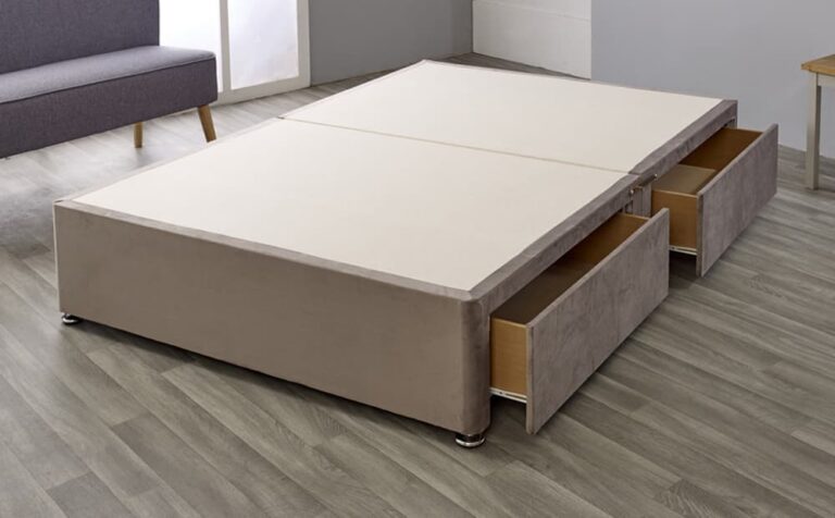 Soñador 2 Drawer Side Divan Base - Ready for Bed